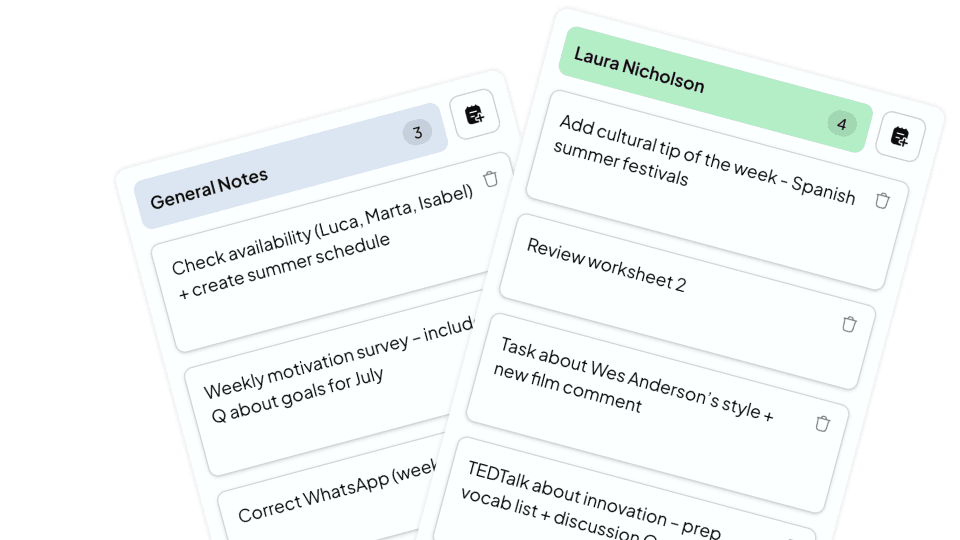 SmartCookie · App para profes de idiomas freelance